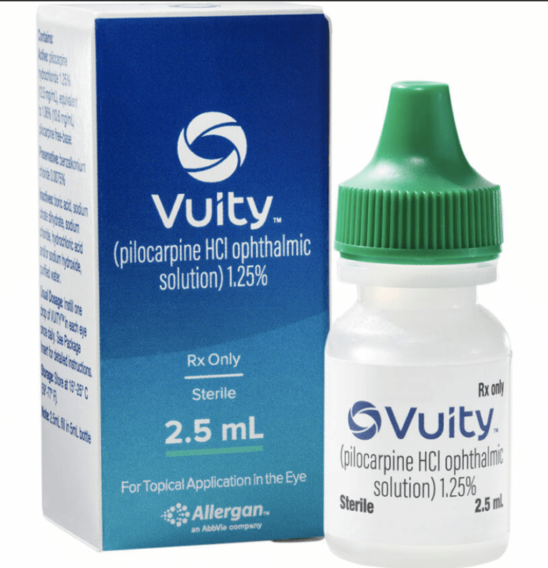 What is Vuity? - Presbyopia eye drops